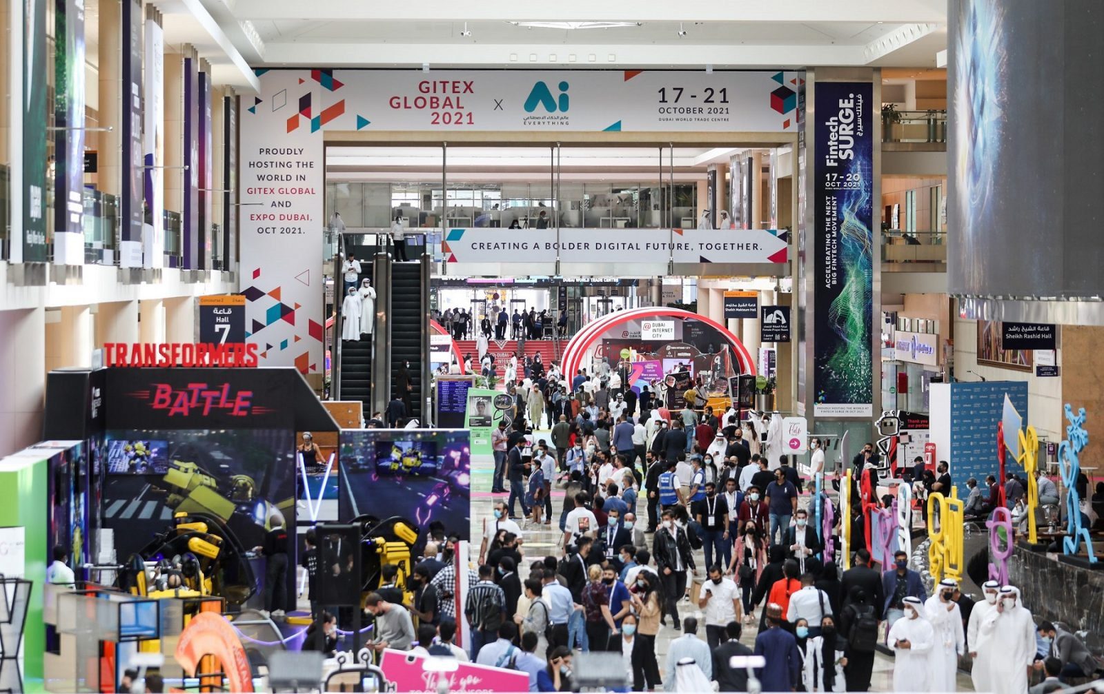 Gitex 2021: Region’s largest information technology show opens at the ...
