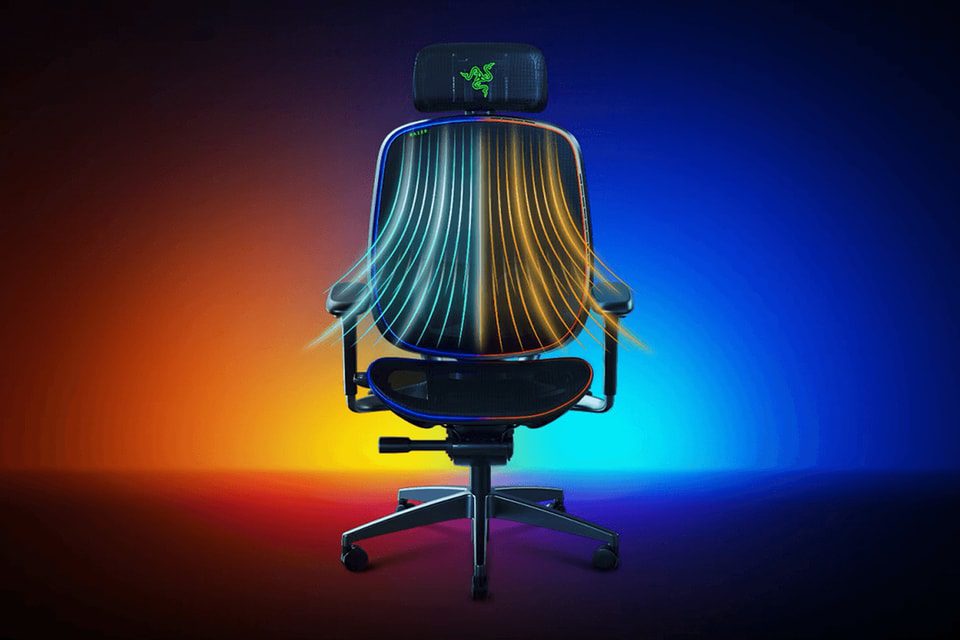 Razer Unveils Innovative Gaming Chair with Built-in Heating and Cooling ...