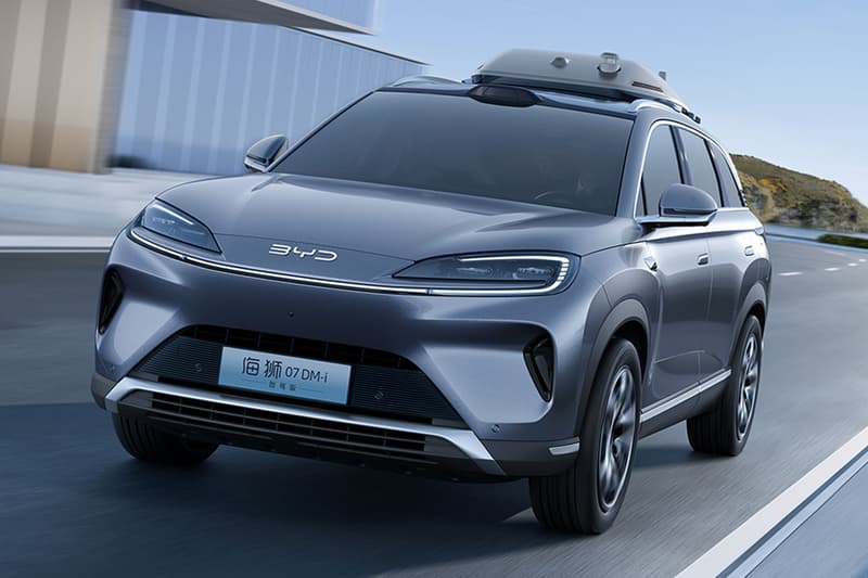 BYD DJI Roof-Mounted Drone System Enhances Smart Mobility