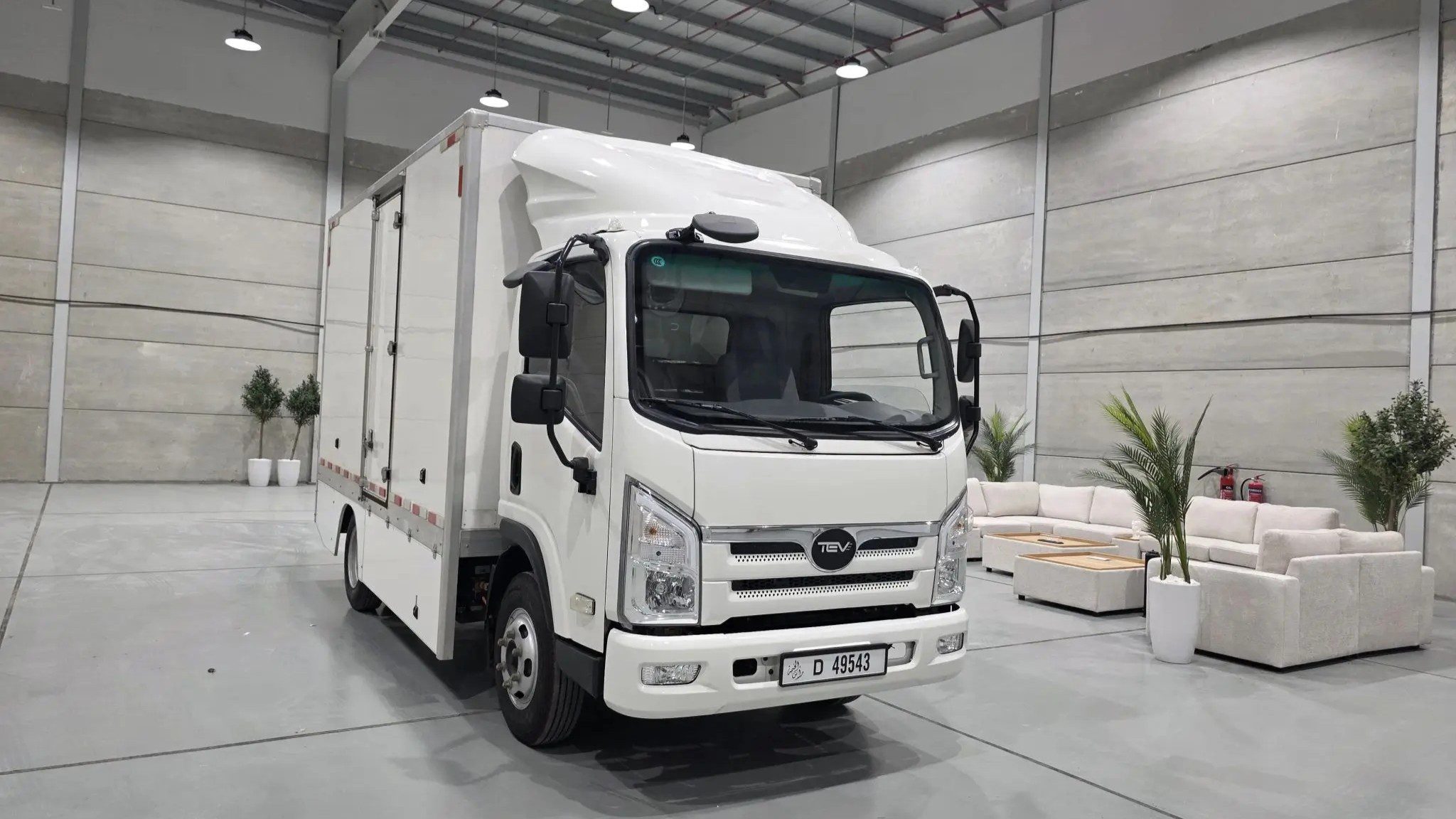 Al Sayegh, Triton EV Launch Abu Dhabi Truck Hub - The Technology Express